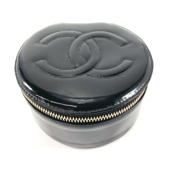 CHANEL | Jewelry | Chanel Chanel Jewelry Case Coco Mark Pouch Patent ...
